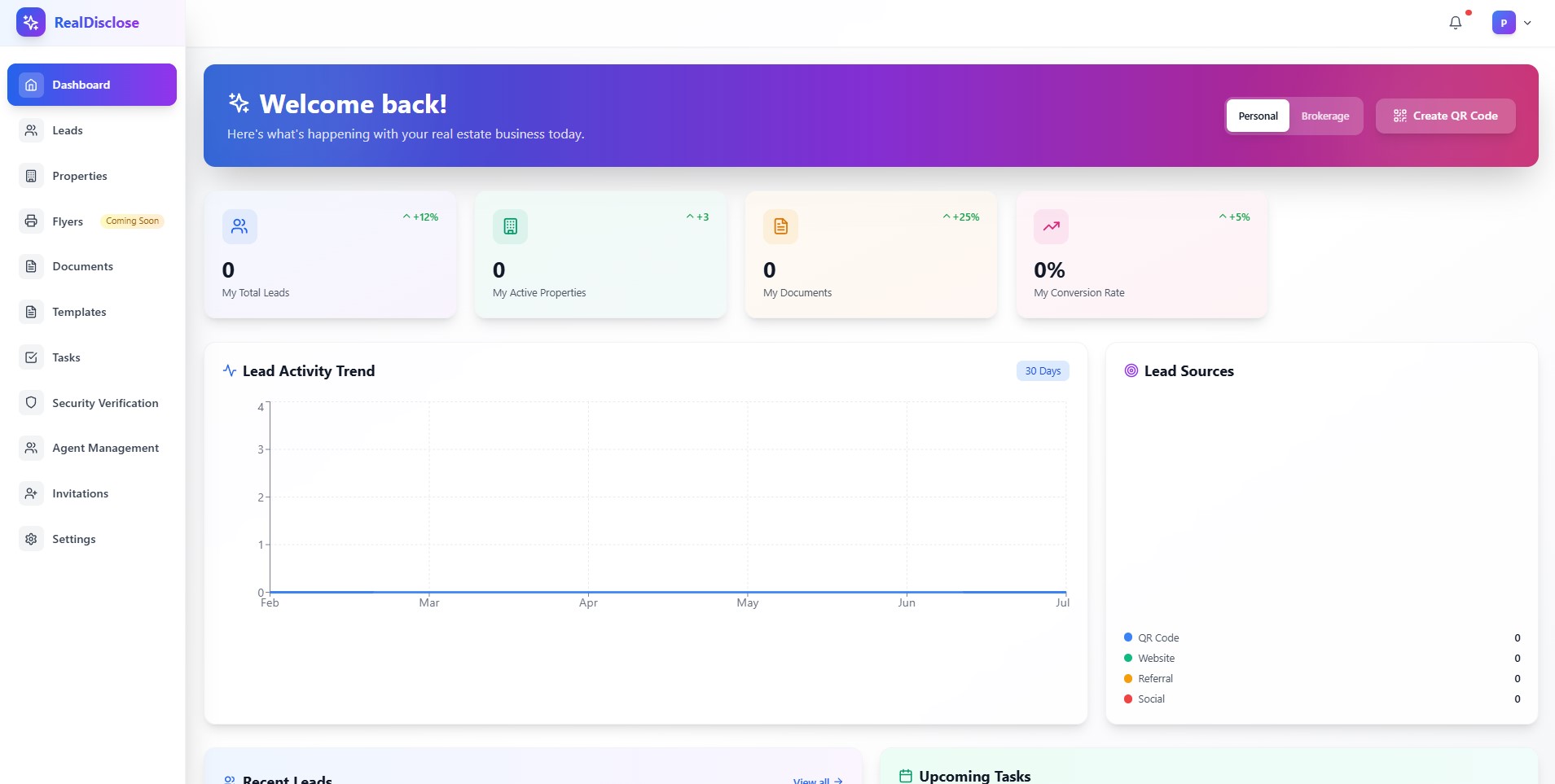 RealDisclose - Real Estate CRM Integration & Digital Disclosure Platform